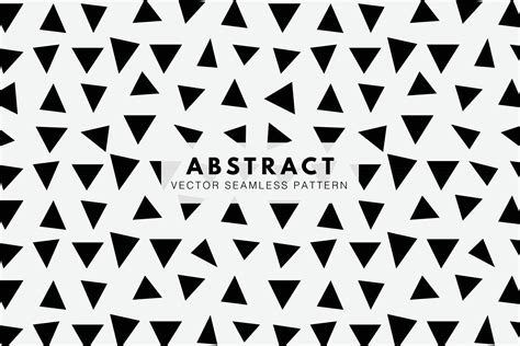 Black Triangle Geometric Shapes Abstract Seamless Repeating Pattern 23006764 Vector Art At Vecteezy