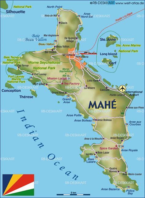 Mapa De Seychelles Mapa De Seychelles Qyuist