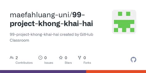 Github Maefahluang Uni99 Project Khong Khai Hai 99 Project Khong Khai Hai Created By Github