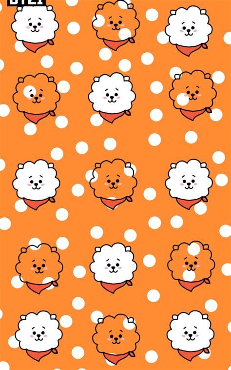 Download Bts Bt21 Rj Pattern Wallpaper