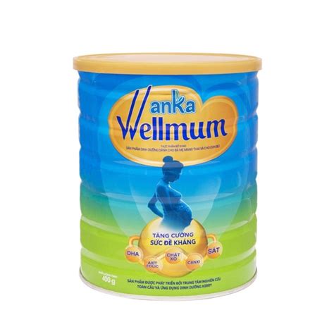 Sữa Bột Anka Wellmum Dành Cho Phụ Nữ Mang Thai Và Cho Con Bú Date 02 2021 Shopee Việt Nam
