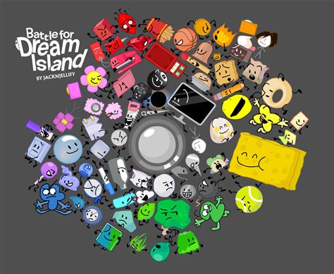 Battle For Dream Island Cast By Almightyamitie On Deviantart