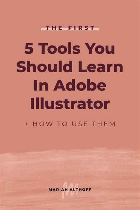 Top Essential Tools For Adobe Illustrator
