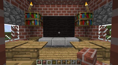 Minecraft Brick Schoolhouse
