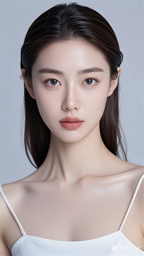 高级，年轻美女，极简，素雅，绝佳的镜头，大师作品，电影海报，浅色背景，肖像摄影， 花瓣网