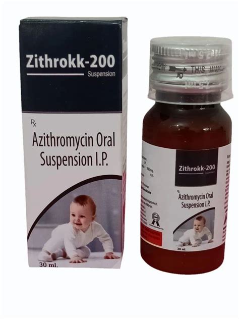 Azithromycin Oral Suspension Ip 200mg5ml At Best Price In Ambala Id