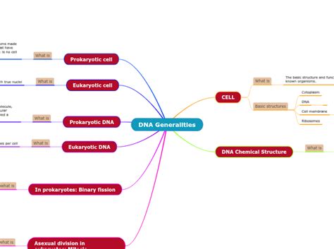 Dna Generalities Mind Map