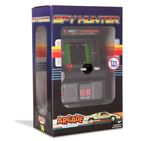 Games Arcade Classics Spy Hunter Retro Mini Arcade Game