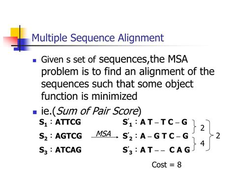PPT Multiple Sequence Alignment Based On Compact Set PowerPoint Presentation ID 3415873