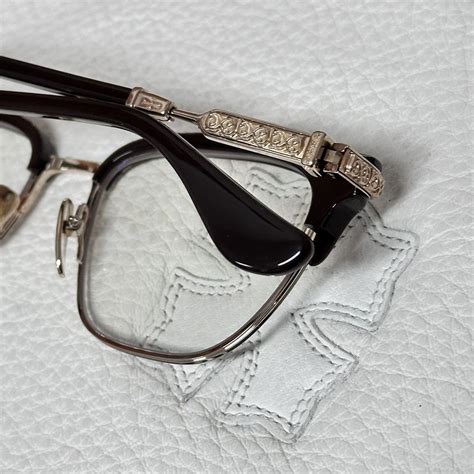 Chrome Hearts Chrome Hearts Vertical Smile Ii Glasses Grailed