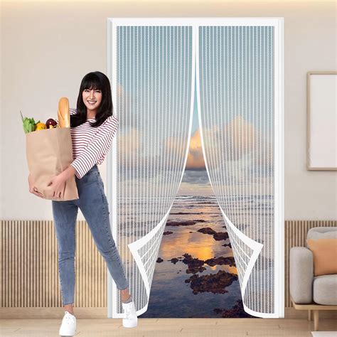 Fliegengitter Balkontür Schiebetür 166 X 246 Cm Magnet Insektenschutz