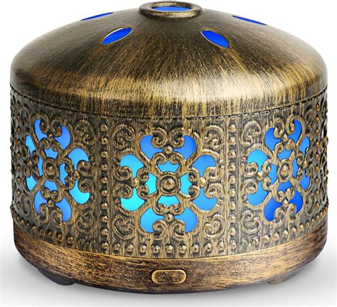 Mini Cordless Essential Oil Diffuser Wireless Metal