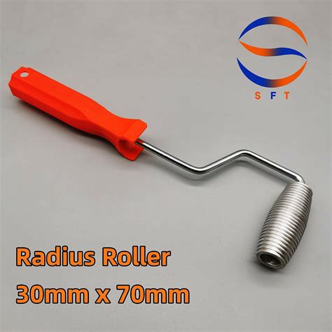 Aluminium Radius Rollers 30mm X 70mm For Fiberglass Laminating China