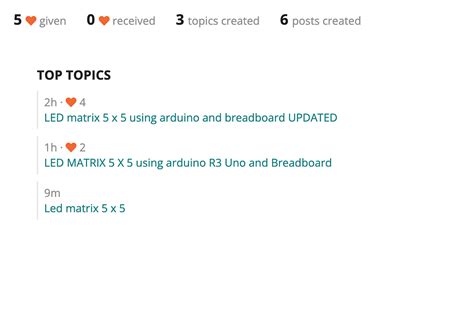 LED Matrix X Using Arduino And Breadboard UPDATED Page LEDs And Multiplexing Arduino