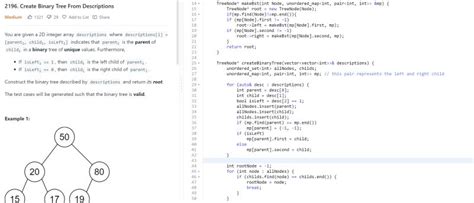 How To Create A Binary Tree From Descriptions Bishal Das Posted On