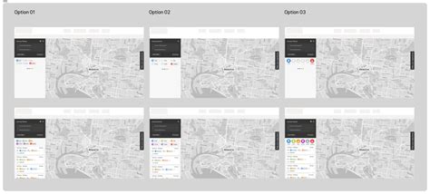 mode preference ui filters for ptv website and app