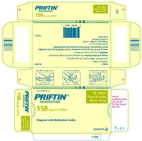 Priftin Package Insert