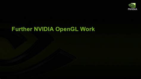 Nvidia Opengl Lindacareer
