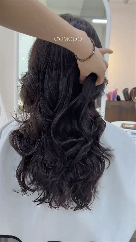 헤어컨설팅 레이어드컷 글램펌 히피펌 은지원장🕊️ 얼굴형 보정 컷” 하이레이어드컷 광대턱선 가리기 작은 얼굴 효과 지루하고 무겁던 긴머리에 포인트를 주는