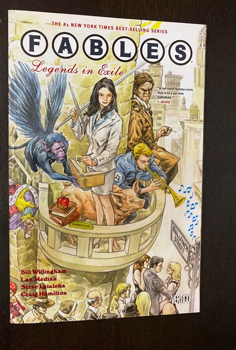 Fables Volume 1 Tpb Vertigo Comics Legends In Exile Bill