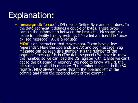 Ppt Assembly Programming Powerpoint Presentation Free Download Id