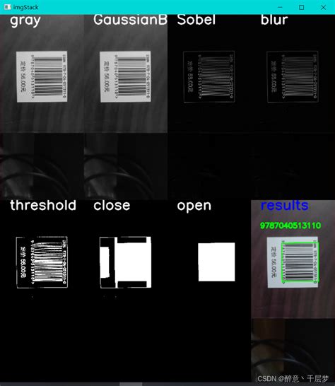 Opencvpython简单实践之硬币检测以及条形码检测opencv Yolo 条形码 Csdn博客
