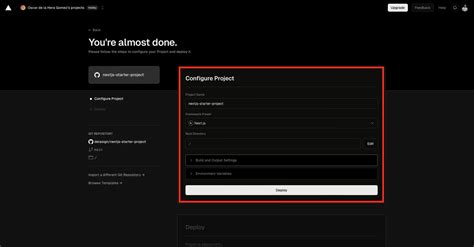 How To Deploy A Nextjs Project To Vercel