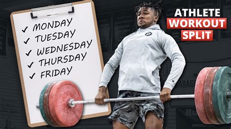 The Ultimate Workout Split For Athletes Youtube