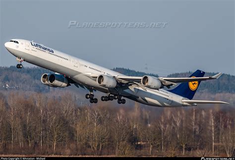 D AIHU Lufthansa Airbus A340 642 Photo By Michael Baumert ID 1399153