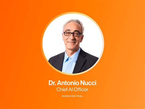 4 Questions With Dr Antonio Nucci Ringcentrals New Chief Of Ai Managed It Blog