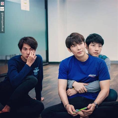 Tharn 💙 Type Mewgulf Mangu Mandg Gulfkanawut Mewsuppasit With Mild Cute Gay Couples Gay