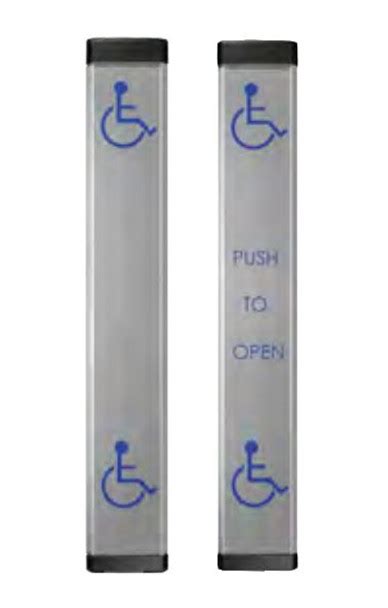 Vertical Actuation Bar Careprodx Door Opener