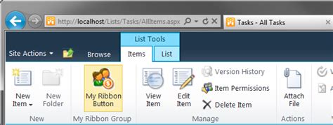 Add Custom Tab To SharePoint 2013 2010 Ribbon Customize Built In Controls
