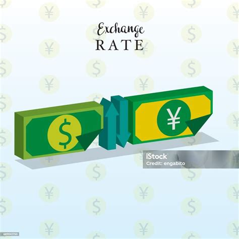 교환 속도 통화 달러 유로 엔 파운드 스털링 개념 벡터 일러스트 레이 션 가격에 대한 스톡 벡터 아트 및 기타 이미지 가격 경제 교환 Istock