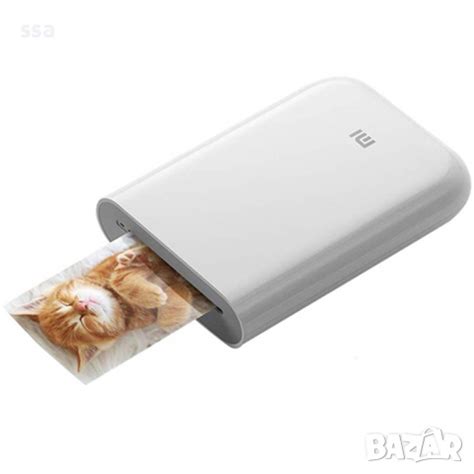 Xiaomi Портативен принтер Mi Portable Photo Printer в Принтери, копири ...