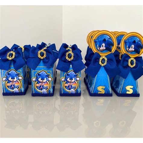 Kit Luxo 30 Peças Sonic Elo7 Produtos Especiais