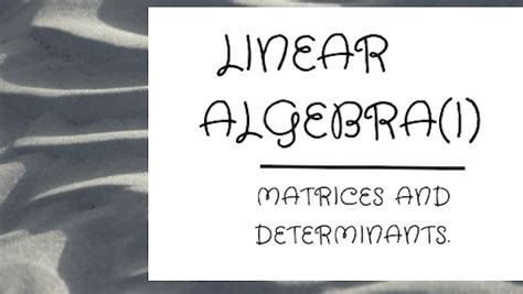 Csir Ugc Net Eigen Values And Eigen Vectors Offered By Unacademy