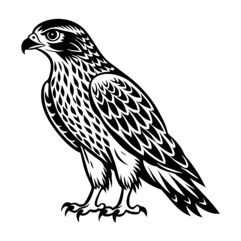 Download Tailed Hawk Silhouette Vector Illustration Eps File For Design