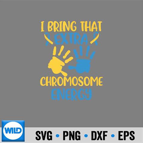 Down Syndrome Svg World Down Syndrome Extra Chromosome Trisomy Cute