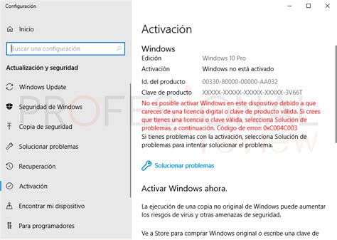 Licencia Windows 10 Licencia Windows 10 Pro 1PC MVK Digital