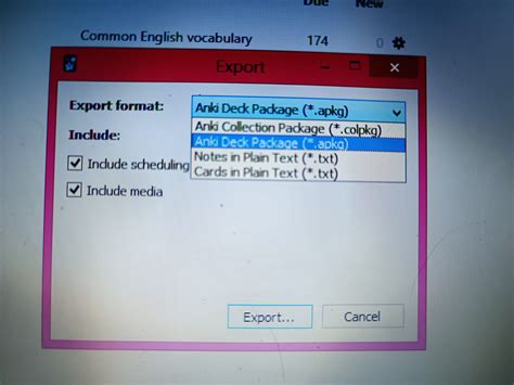 Anki Việt Nam Từ Vựng Ielts Toeic Hsk Jlpt Topik Y Dược Mn Cho Hỏi Export Dữ Liệu