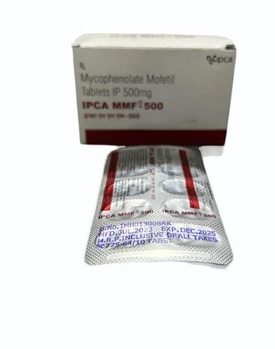 Ipca Mmf 500 At Rs 560strip Of 10 Tablets Surat Id 2853309553730