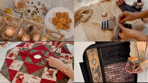 소소한 Diy겨울준비사과꽃차만들기 추운겨울 따스한 온기와 함께 추억챙기기오래된 스웨터 수선 Youtube