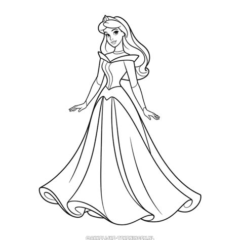 Tekening Disney Prinses Jurk Makkelijke Tekeningen Om Gratis Te