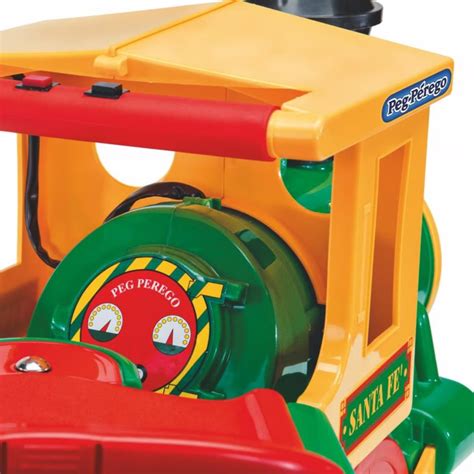 Peg Perego Santa Fe Akülü Tren 6v Green Fiyatı İlke Bebe