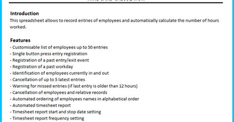 Free Time Card Calculator Template Calculate Hours And Pay Accurately