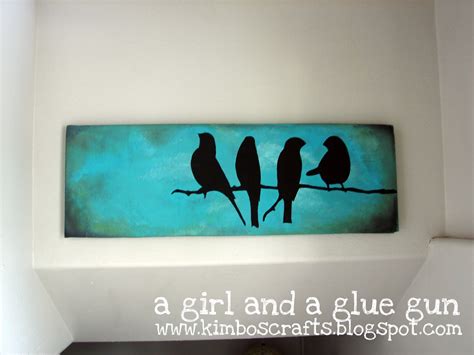 A Girl And A Glue Gun Diy Your Own Canvas