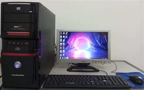 Pc Komputer Fullset Intel Core I Gen Ram Gb Hdd Gb Monitor Elektronik Komputer Desktop