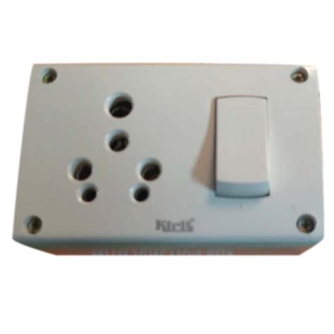 5a Combined Switch Socket Polycarbonate At ₹ 314piece In Lucknow Id