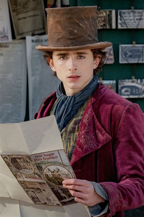 Timoth E Chalamet As Wonka Makes Perfect Sense Actually British Vogue